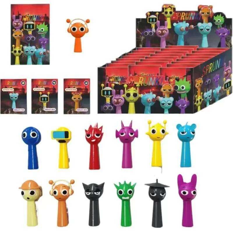 09 Sprunki Figures 2 Incredibox Toy Figs Oren Wenda Jevin Figure Set ...