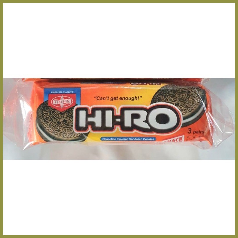 ⚽︎ HI-RO Chocolate Sandwich Cookies (Hiro) | Shopee Philippines