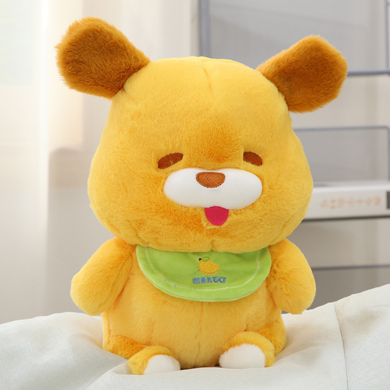 Mango Charming Sitting Dog Stuffed Animal In Various And Sizes Styles ...