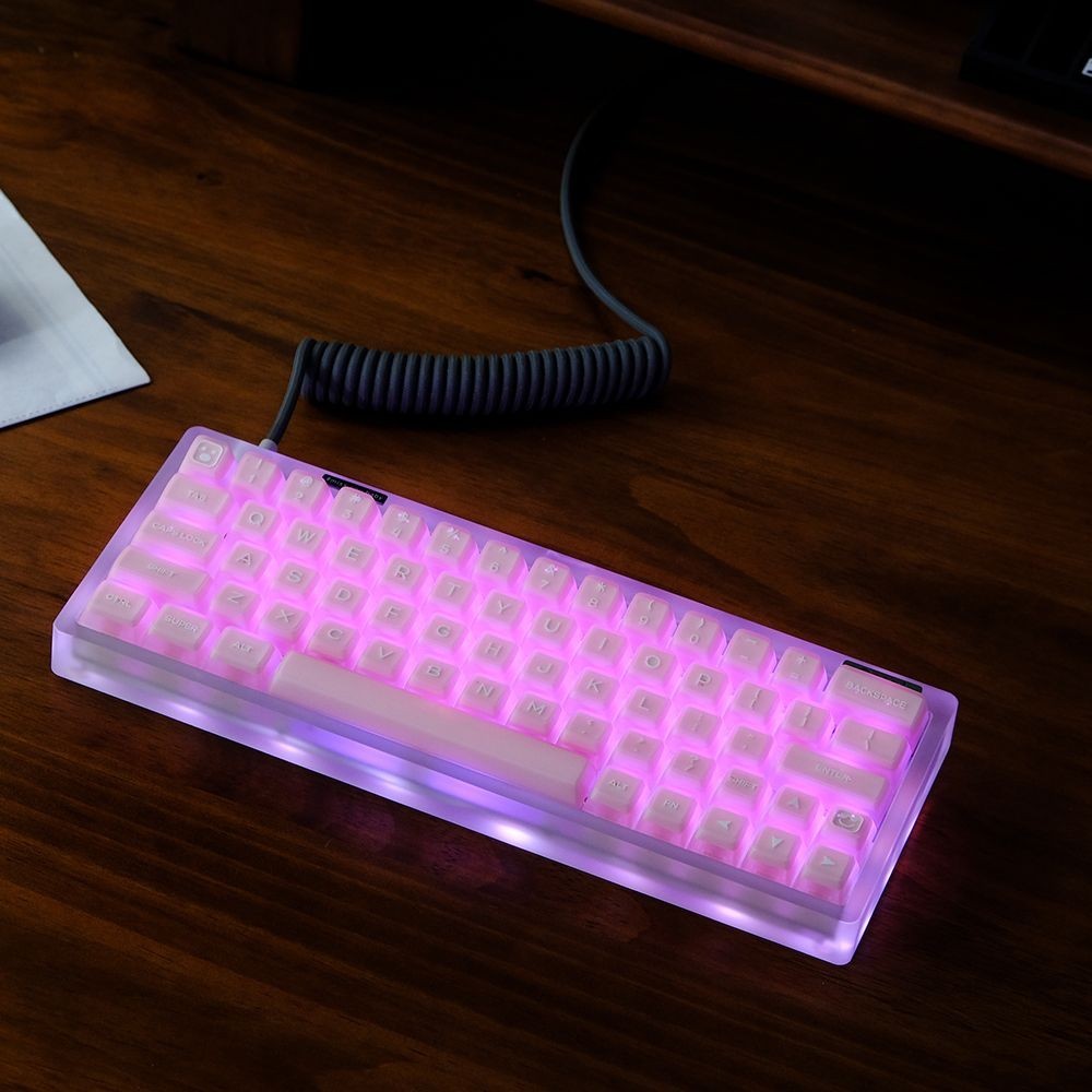 White Marble Keycap Similar SA Profile PBT Double Shot Mechanical ...