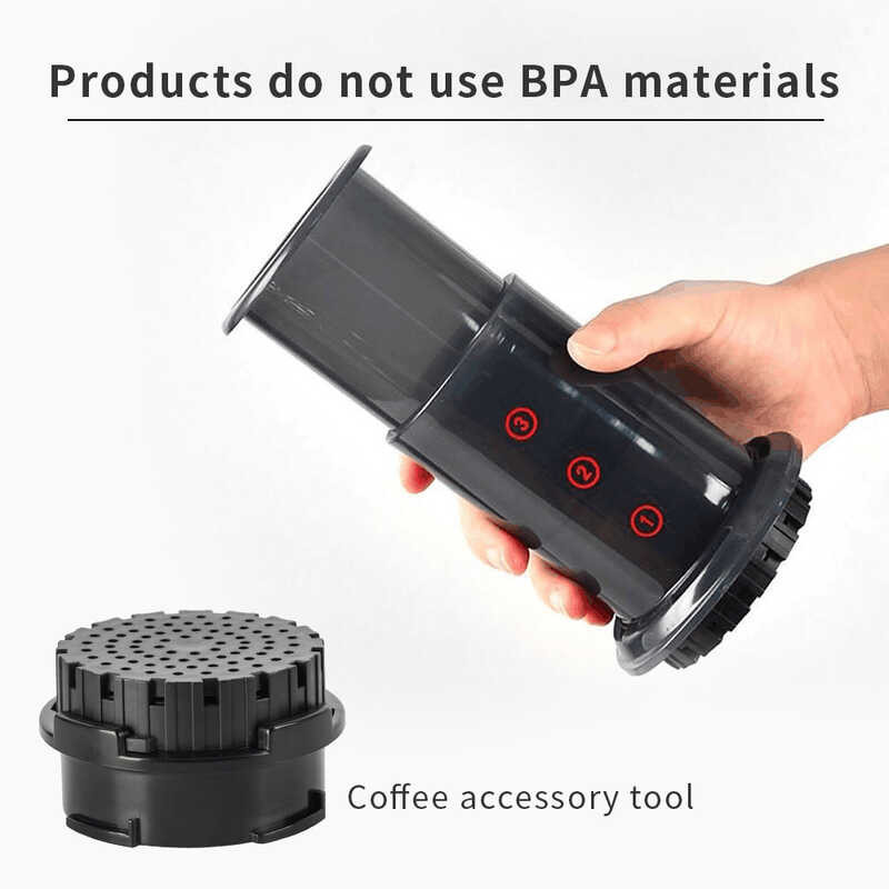 250Ml Espresso Bagong Maker Hine Portable Cafe French Press Coffee Pot ...