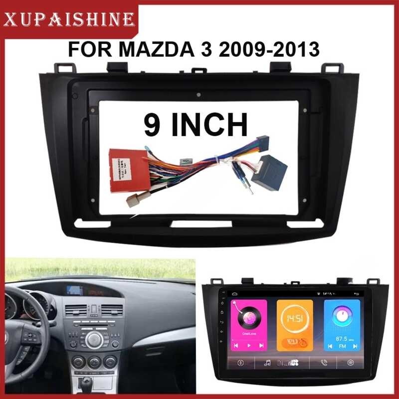 9 Inch Xps Fascias Para Sa Mazda 3 2009-2013 Car Radio Android Stereo ...