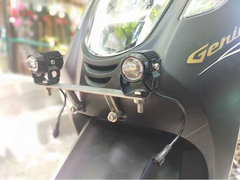Honda Genio Stainless Mini Driving Light Bracket | Shopee Philippines