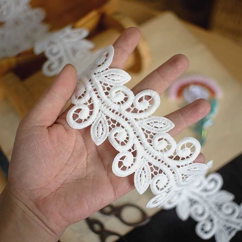 Tanging butas katuwa na soluble sa tubig balbas Material kasal ng DIY ...