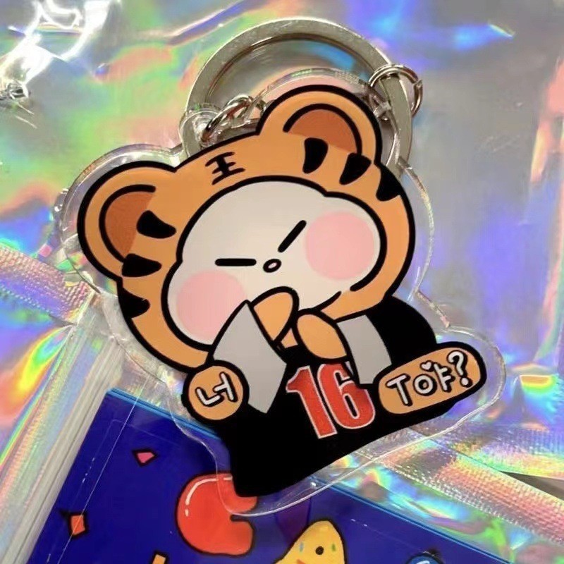 New Kpop Idol Seventeen Hoshi Cute Cartoon Characters Keychains Acrylic ...