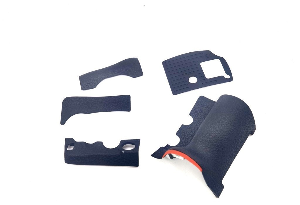 5 pcs(1set) For Nikon D810 Body Rubber Grip / Bottom / Rear Thumb ...