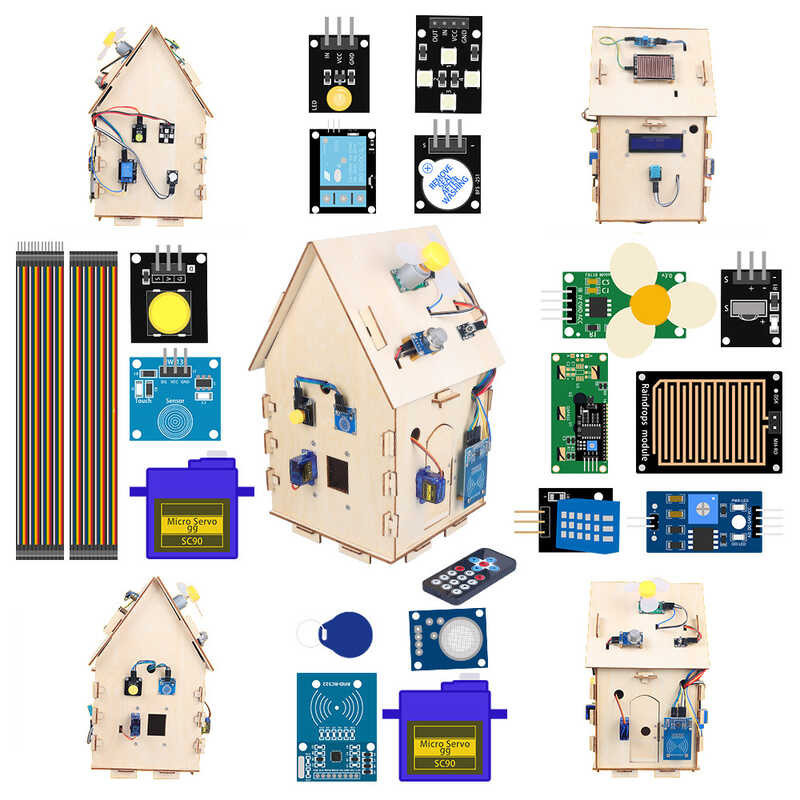 Arduino Smart Home Automation Model Programming Project Kit | Shopee ...
