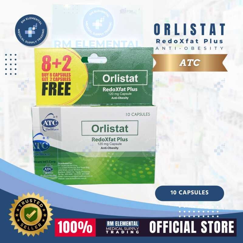 LY ATC Orlistat Redoxfat Plus 120 Mg 10S (Box) | Shopee Philippines