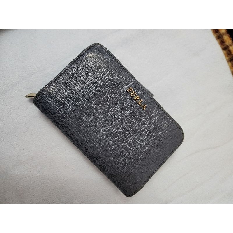 Furla wallet dusty blue | Shopee Philippines