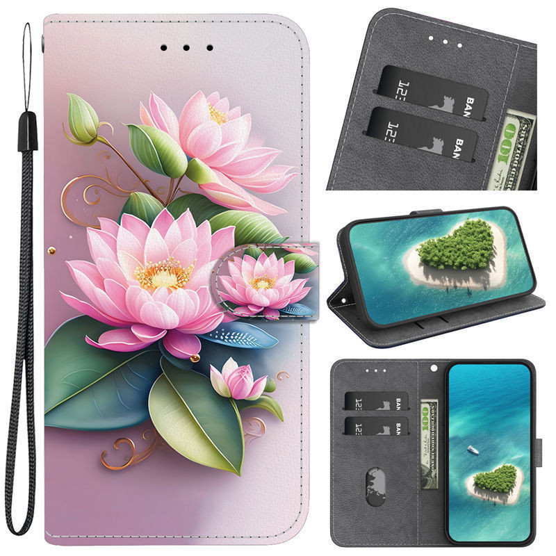 For Samsung Galaxy S25 Edge Case Stand Flip Wallet Case For Galaxy S25 ...