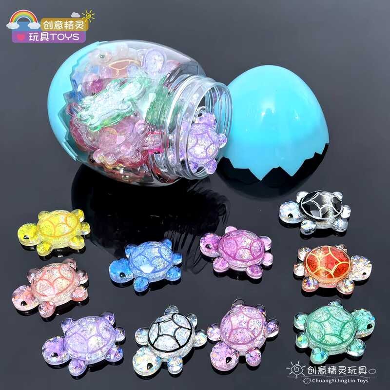 Quicand Bursts, Crystal Sanrio Little Turtle Shares Small Gifts With ...