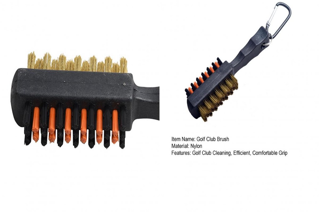 fontcolor Nylon Bristle Golf Brush Lightweight Golf Club Cleaner ...
