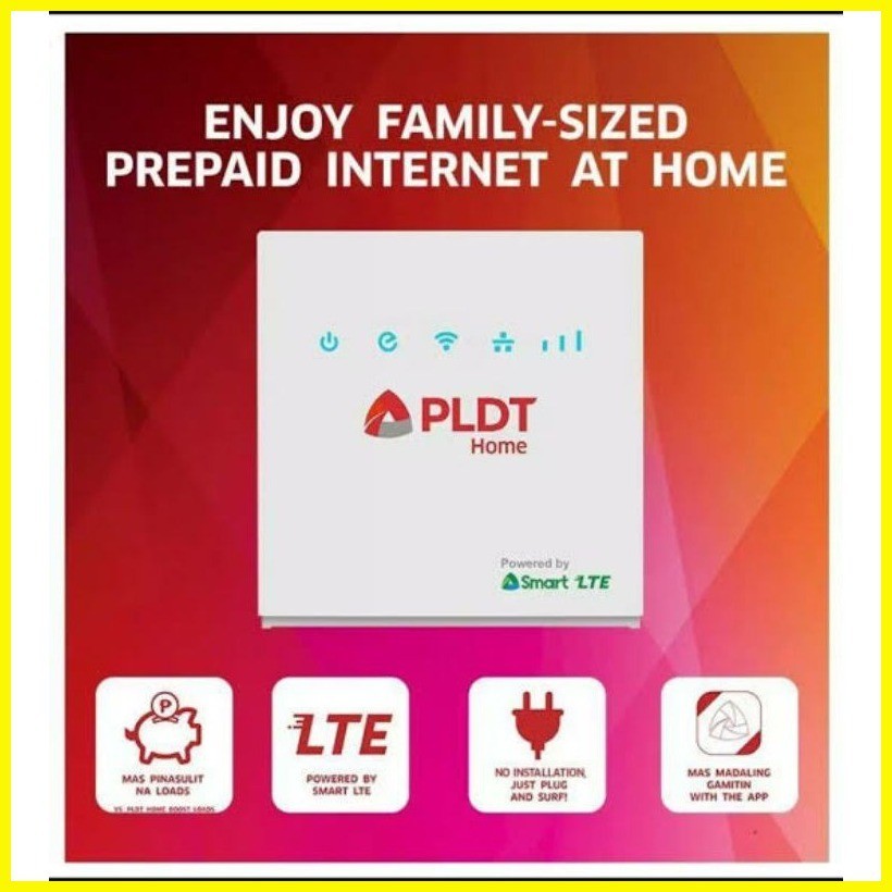 ♣ ∈ ۩ PLDT HOME PREPAID WIFI with free 10gb 1year warranty | Shopee ...