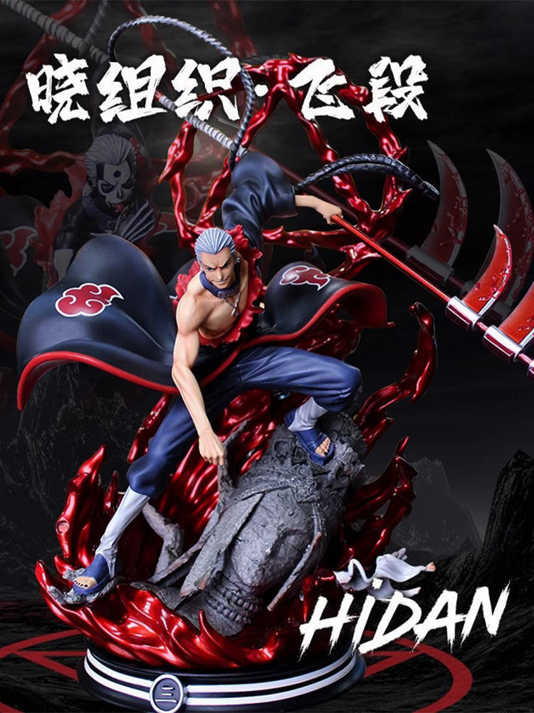 Large Akatsuki Organization Naruto Hidan Figure Human Face Evil God ...