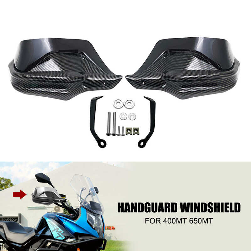 Handguards Shield Guards Windshield Wind Protection For CFMOTO 400Mt ...