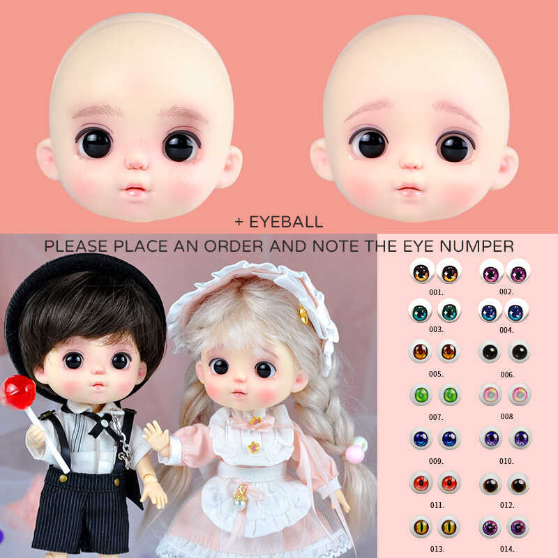 Ob11 Whole Makeup With Glass Ey For Obitsu Joint Doll Boys And Girls ...