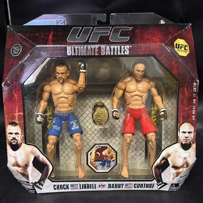 Randy Couture Vs. Chuck Liddell UFC 57 Jakks 7-Inch Action Figure ...