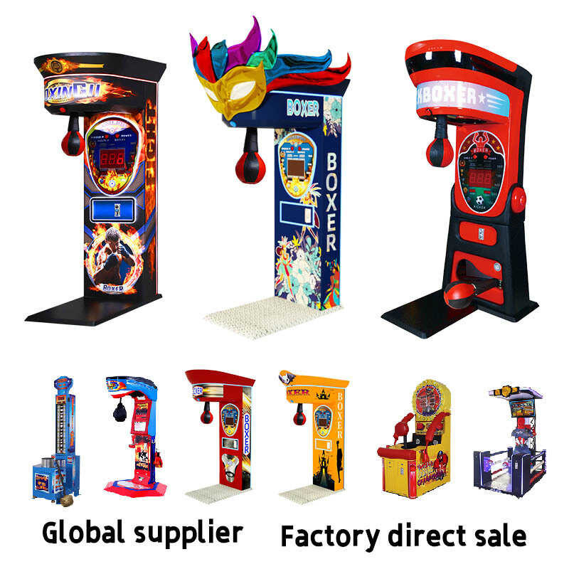 Mag-Boxing Mechatronics City Game Machine: Hercules Dragon Fist Kicking ...