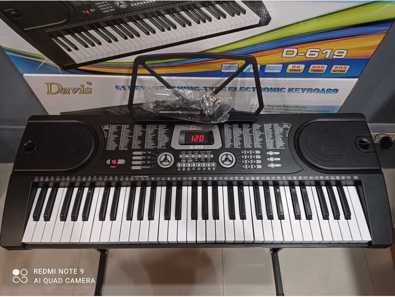 D-619 61-Keys Davis Digital Electronic Keyboard Piano Na May O Walang ...