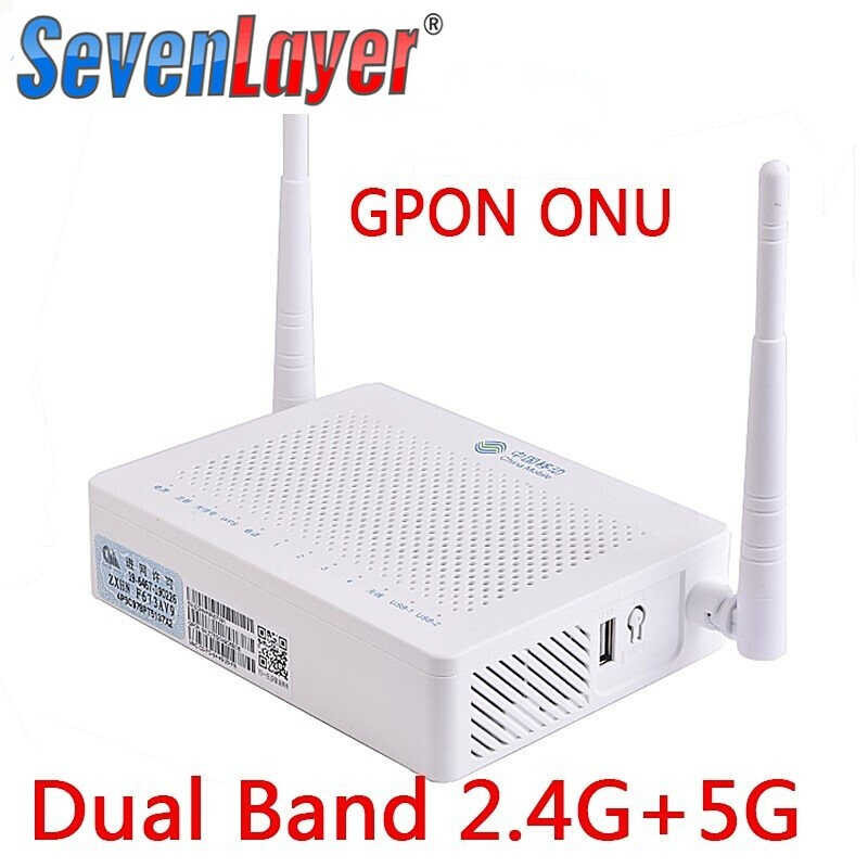 F673av9 Ginamit Ang Dual Band 4Ge +1Tel+2Usb 5G WIFI ONU Gpon Fiber ...