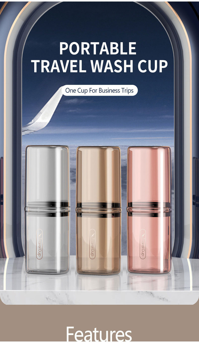 Toothpaste and Toothbrush Box Travel Toothbrush Box Wash Set Portable ...