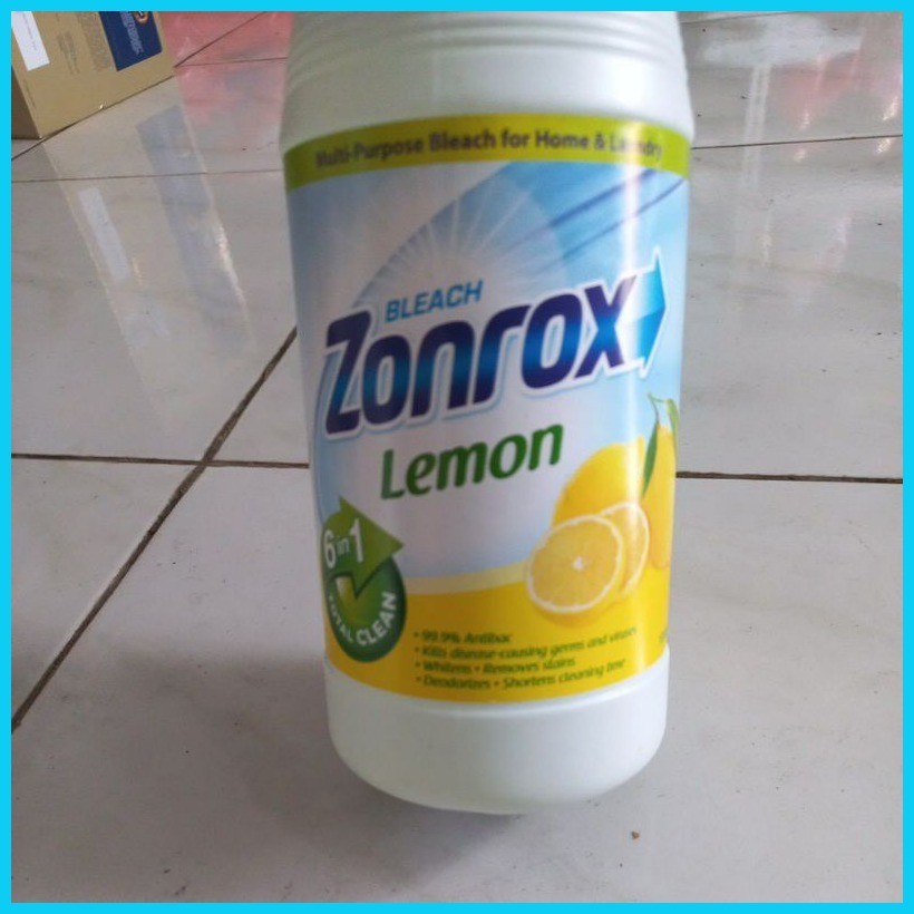 ⊙ Zonrox Bleach Lemon 500ml Original And Authentic | Shopee Philippines