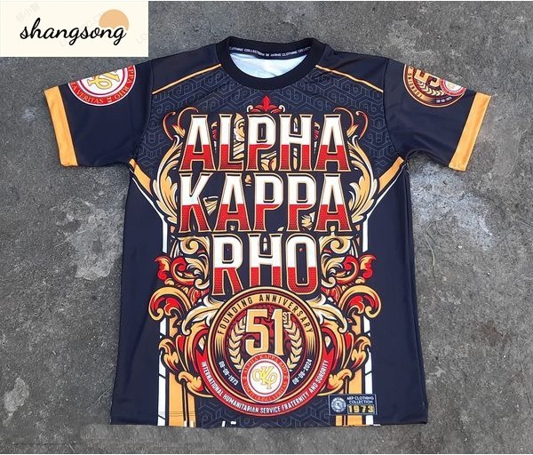 AKP 1973 Alpha Kappa Rho 51th New Design Anniversary Skeptron Clothing ...