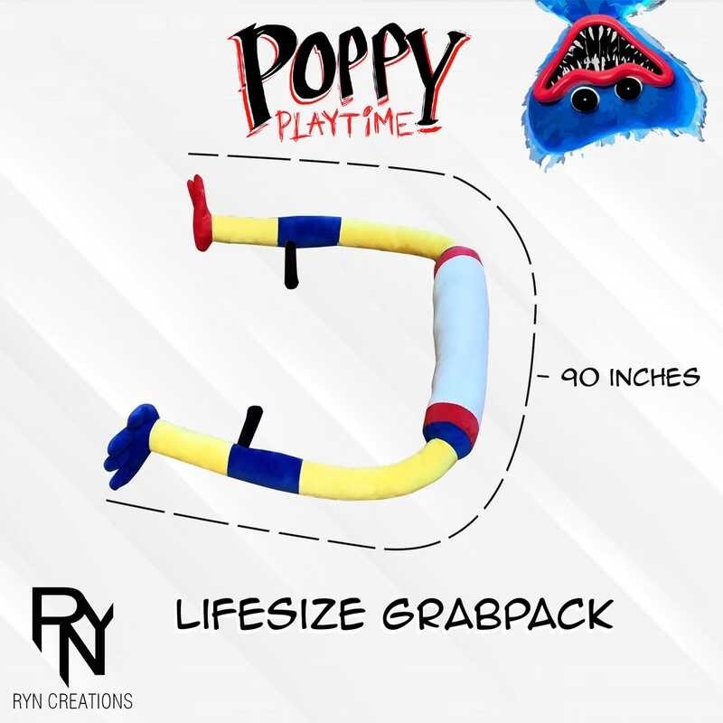 COD Poppy Playtime Hy Wy Grab Pack Grabpack Stuffed Toy Plushie 90 ...