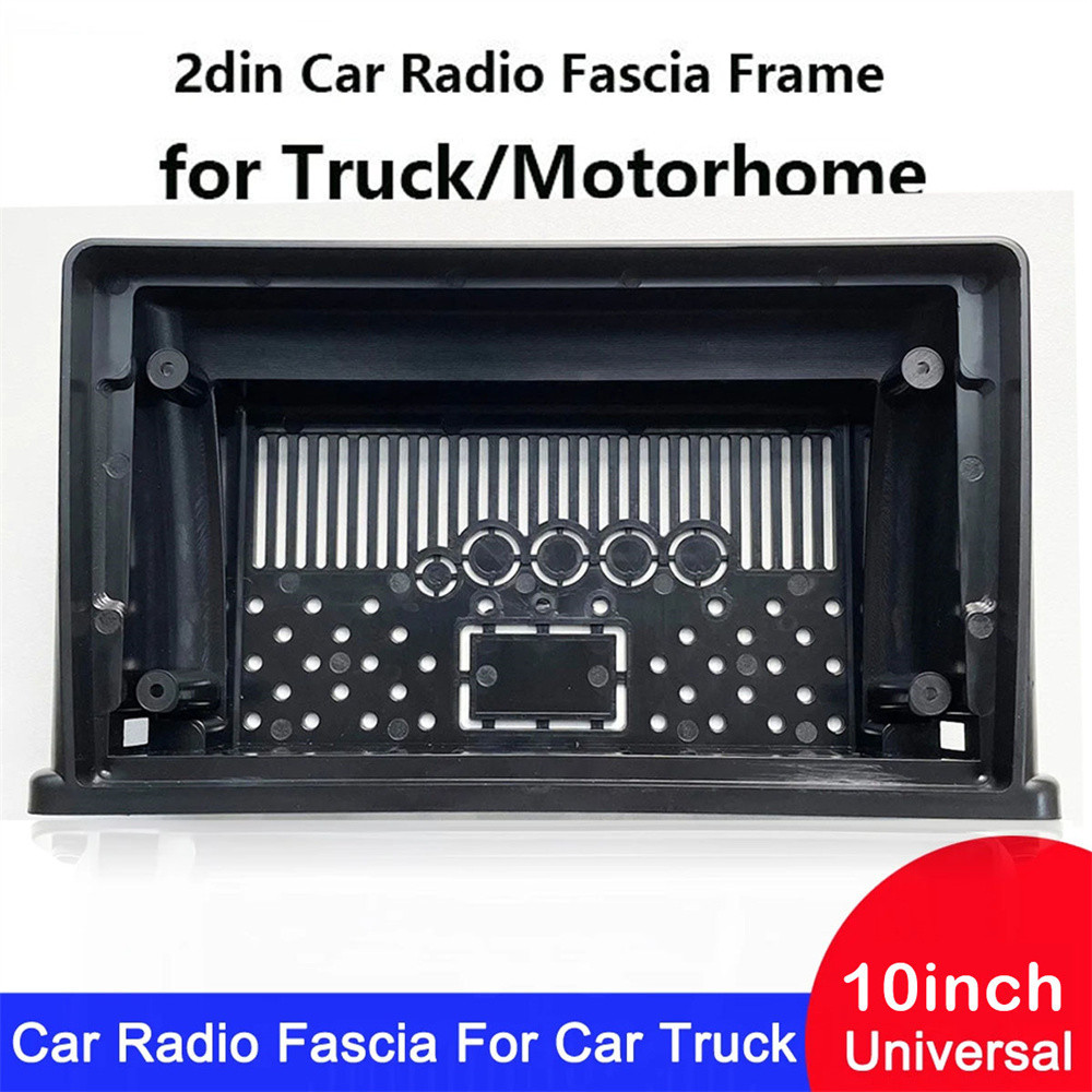 10 Inch Universal 2 Double Din Radio Fascia For old Car Truck Motorhome ...