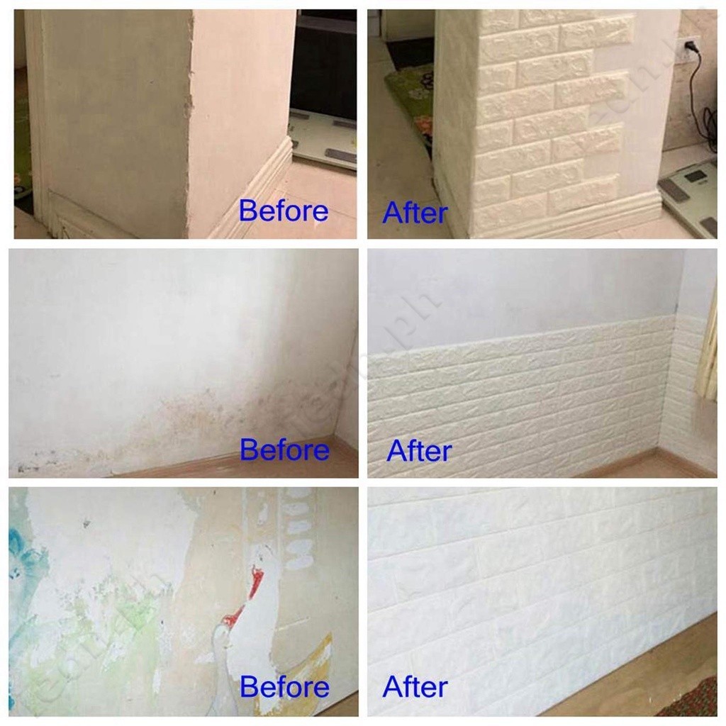 50PCS Waterproof wallpaper design wall decor sticker wall paper for ...