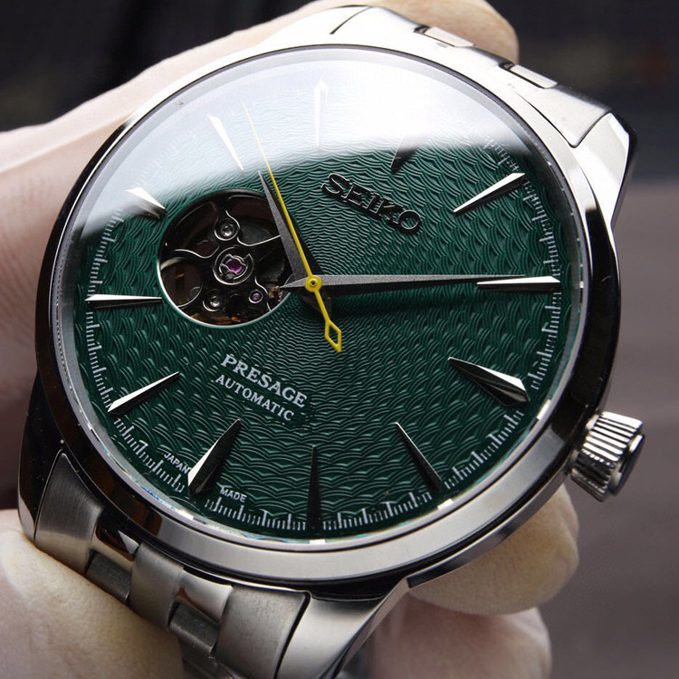 New Hollow-carved Design Seiko Presage Series 23 Jewel Automatic ...