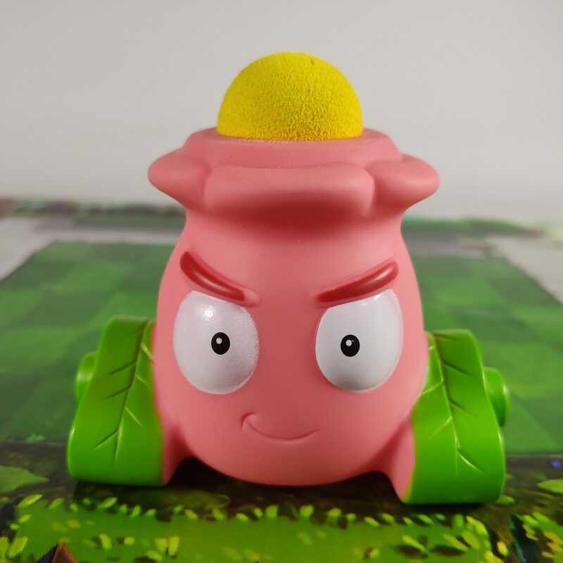 Plants vs. Zombies Toy Large Soft Rubber Bear Fruit Mortar Can Launch ...