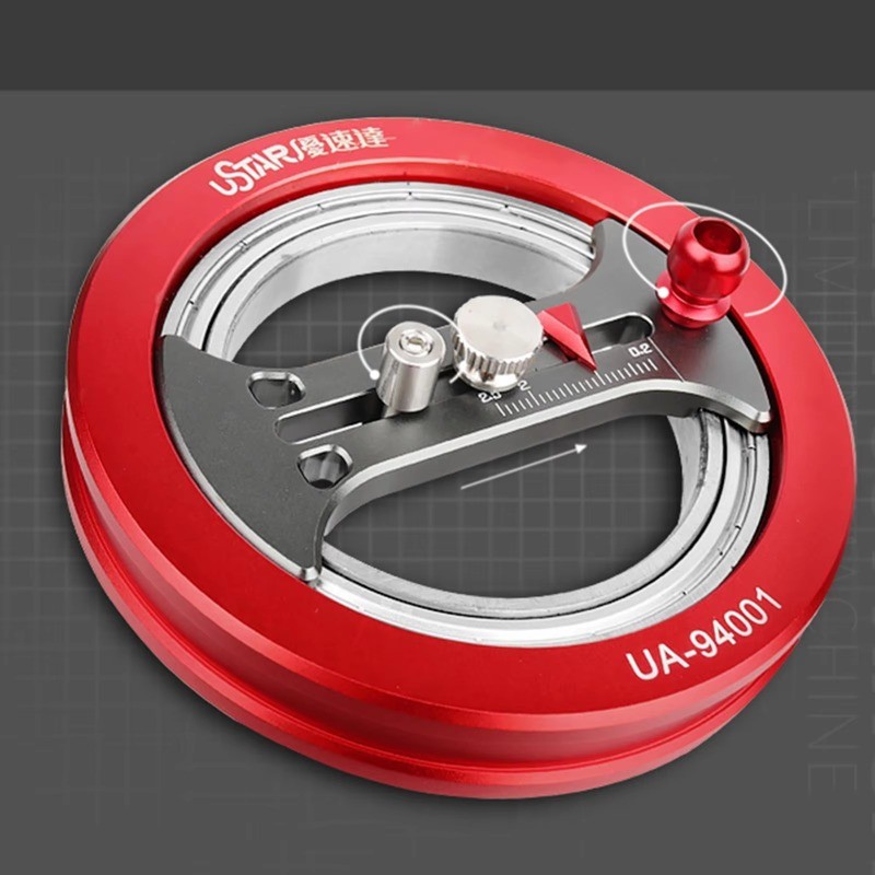 Adjustable equidistant circular cutting model tool with a radius of 2mm ...