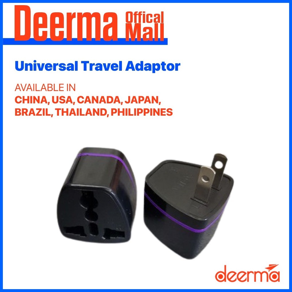 ♈ ♆ Deerma Universal Travel Adaptor Outlet Plug Adapter Converter China ...