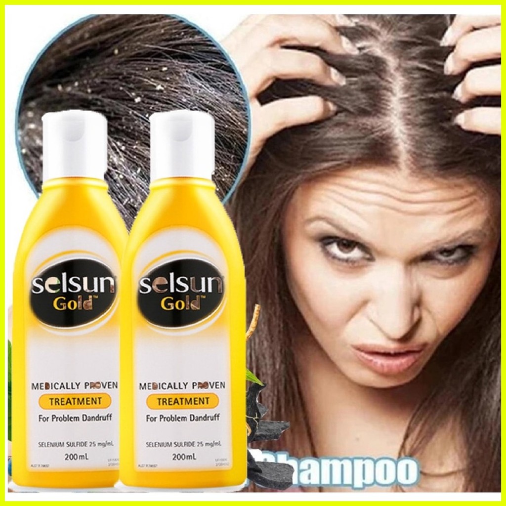 ۩ Selsun Gold Dandruff Medicated Selenium Sulfide Shampoo Treatment ...