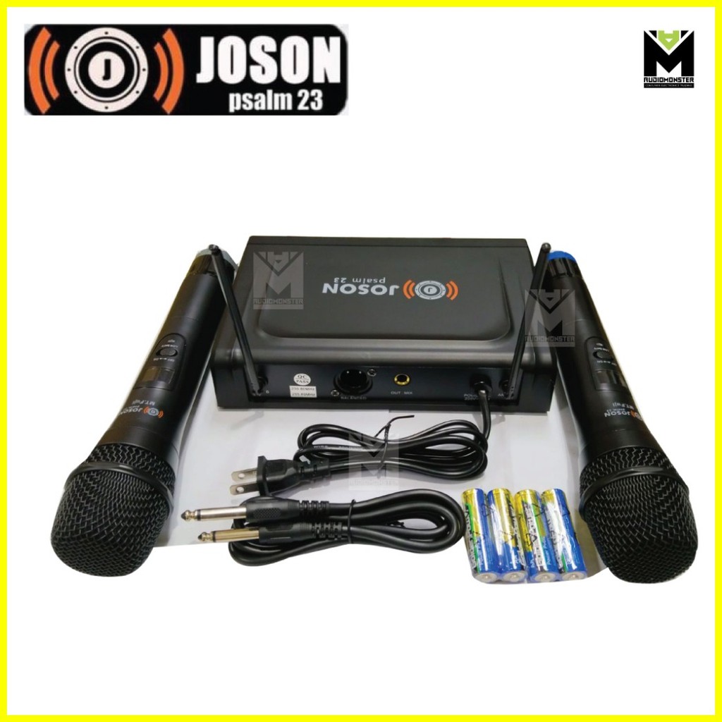 Joson Mt.Fuji Professional Wireless Microphone | Shopee Philippines