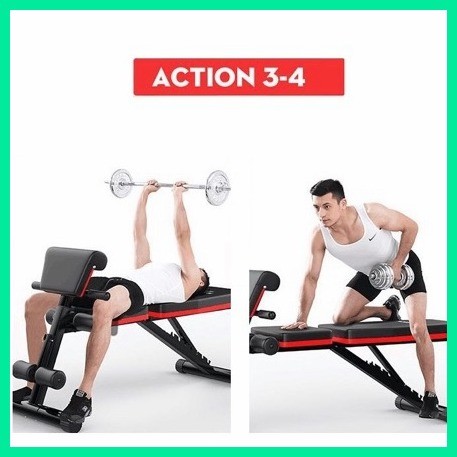 Adjustable Bench Press Chair, Gym, Dumbbell, Sit-Up Bench, Fitness ...