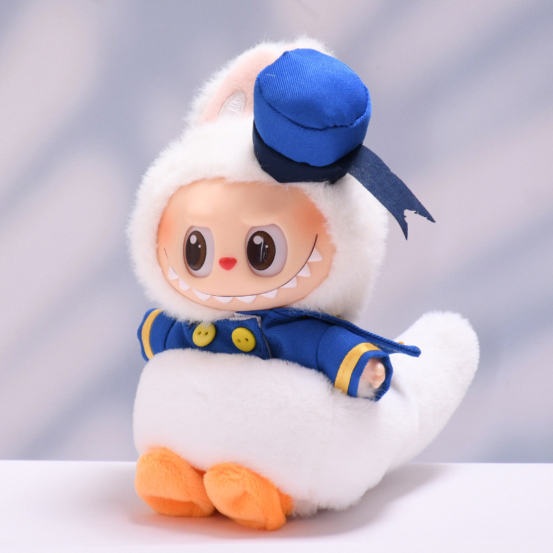 15cm 17cm labubu clothes|duck sailor suit|for labubu v1 v2 | Shopee ...