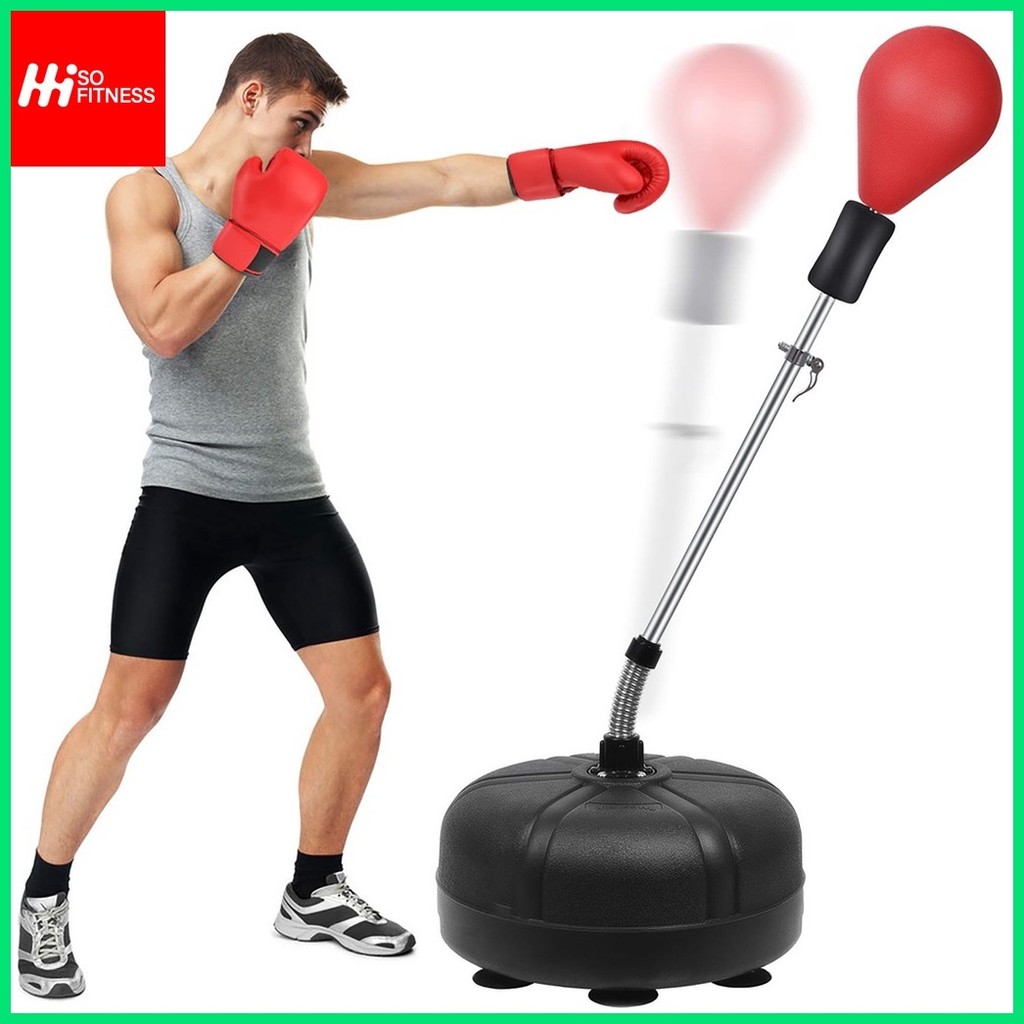Punching Bag with Stand for Adults & Kids Adjustable Height Free ...