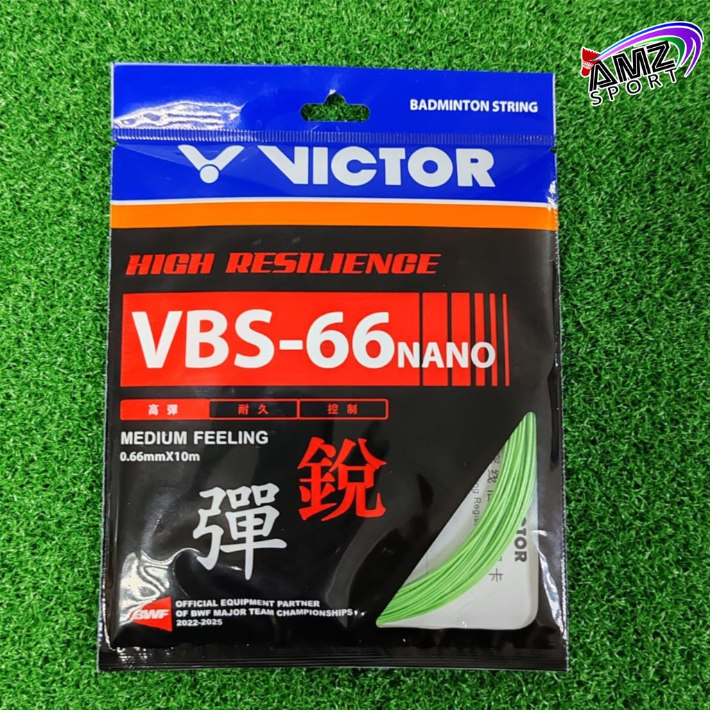 VICTOR Badminton String VBS-66 Nano | Shopee Philippines
