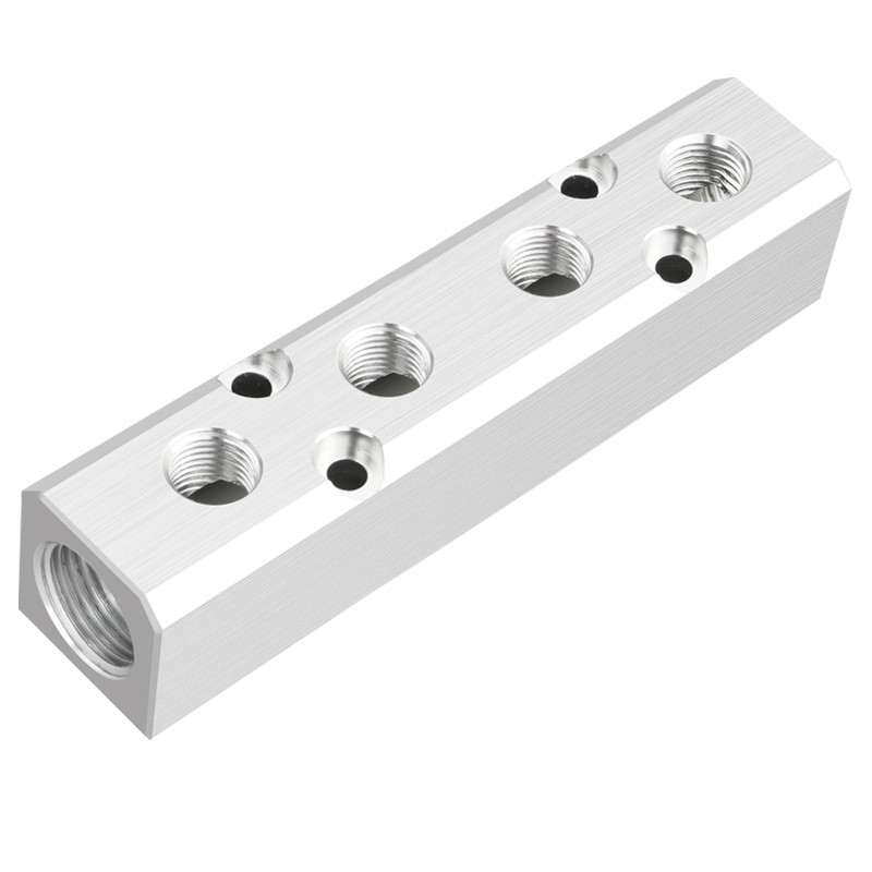 Pneumatic air distribution block, multi-pipeline air distribution ...