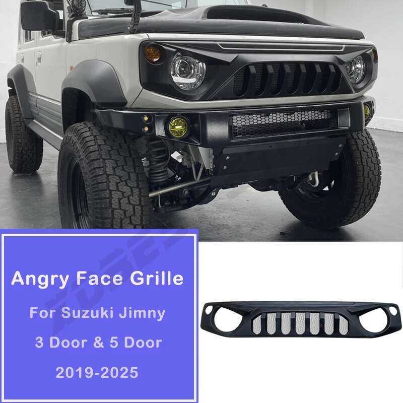 2025 New Style Front Angry Face Racing Grill Para Sa Suzuki Jimny Jb64 ...