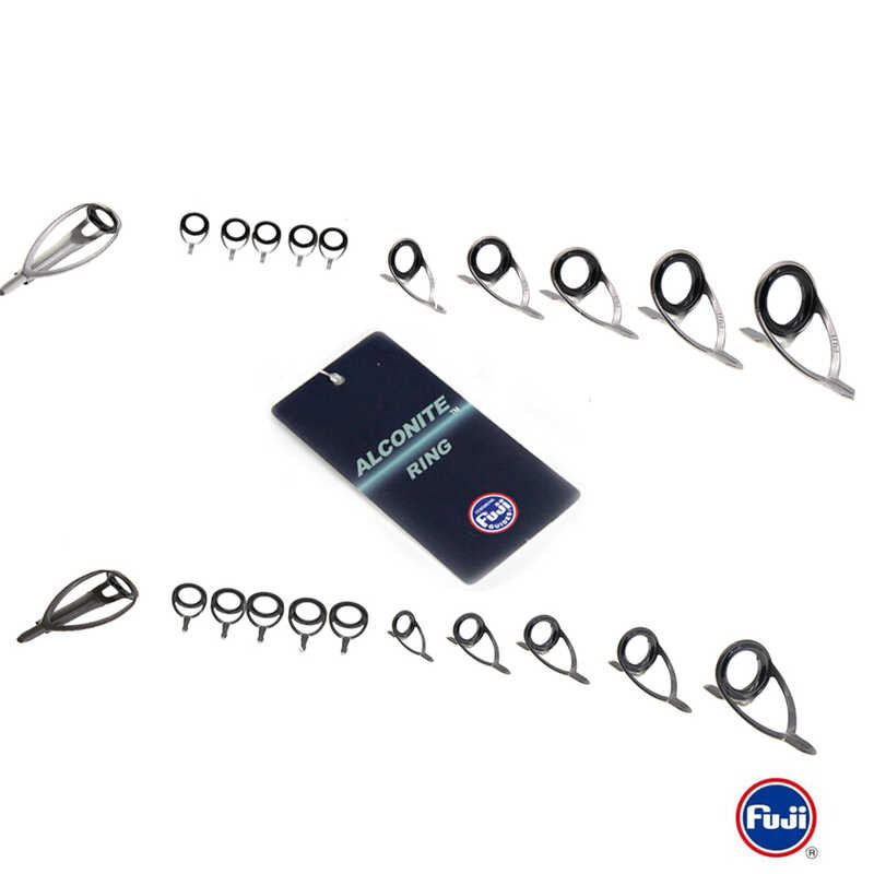 Original Fuji Guide Set KW CAST Alconite Ring Stainless Steel Frame For ...