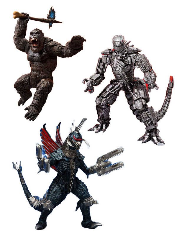 Stock In Original Bandai Gigan Mecha Godzilla Moving Doll Anime ...