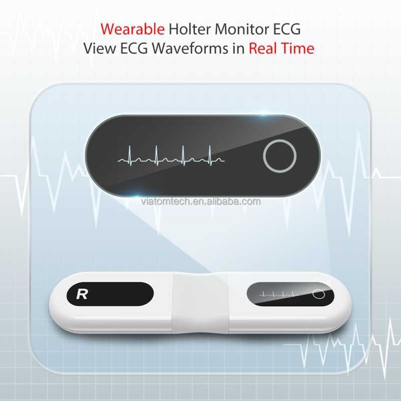 Er1-Lw Wellue 72 Hour Medical Holter Monitor Event Recorder Portable ...
