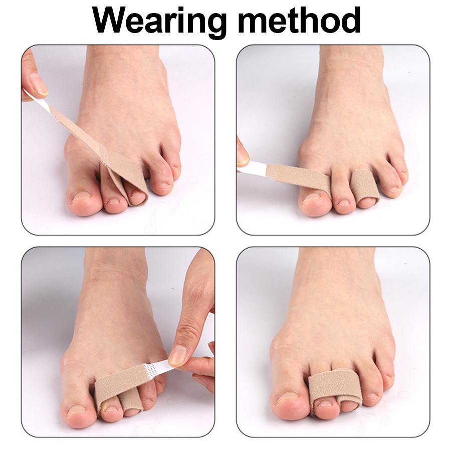 Velcro bandage toe splitter,fit-type bandage overlapping thumb valgus ...