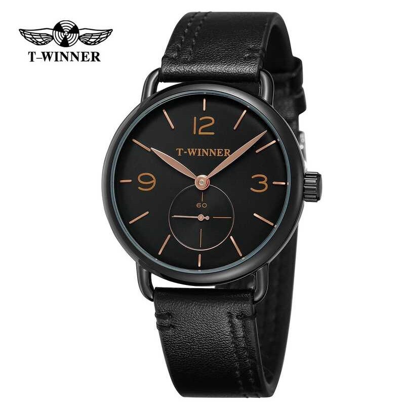 Kaswal T-Winner Fashion Lalaki Simpleng Itim Klasikong Estilo Rosas ...