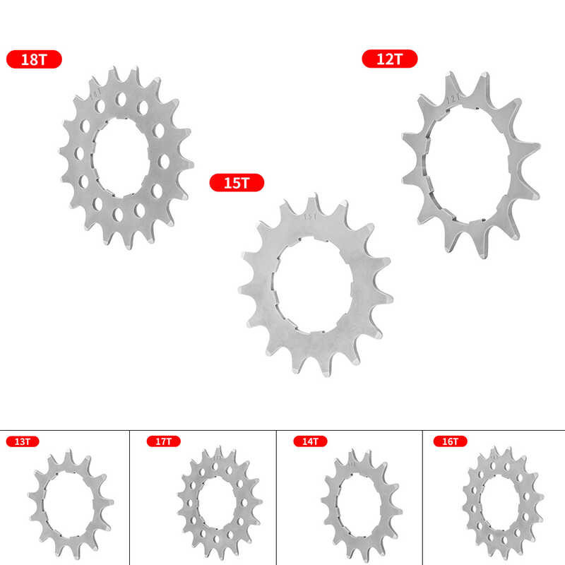 Bicycle Single Speed Sprocket Bike Gear Fixed Single Speed Cog Thread ...