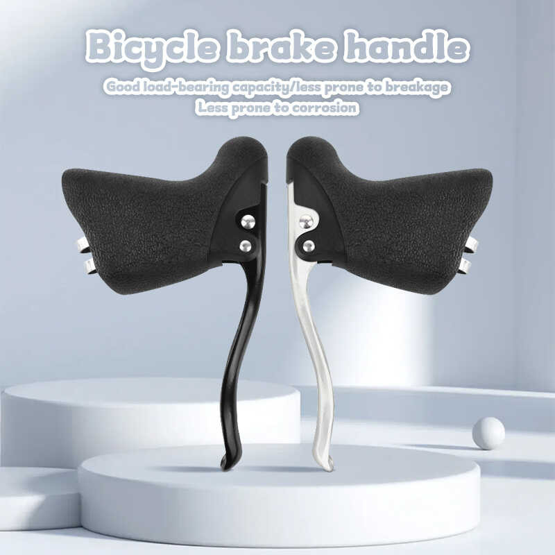 1 Pare Road Bike Lever Alloy Bicycle RB Hiden Cable Drop Bar Brake ...