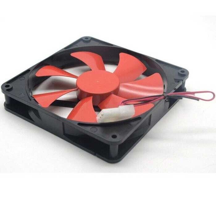 Silent Quiet Pc Case Cooling Fans 140Mm Dc 12V 4D Plug Computer Cooler ...